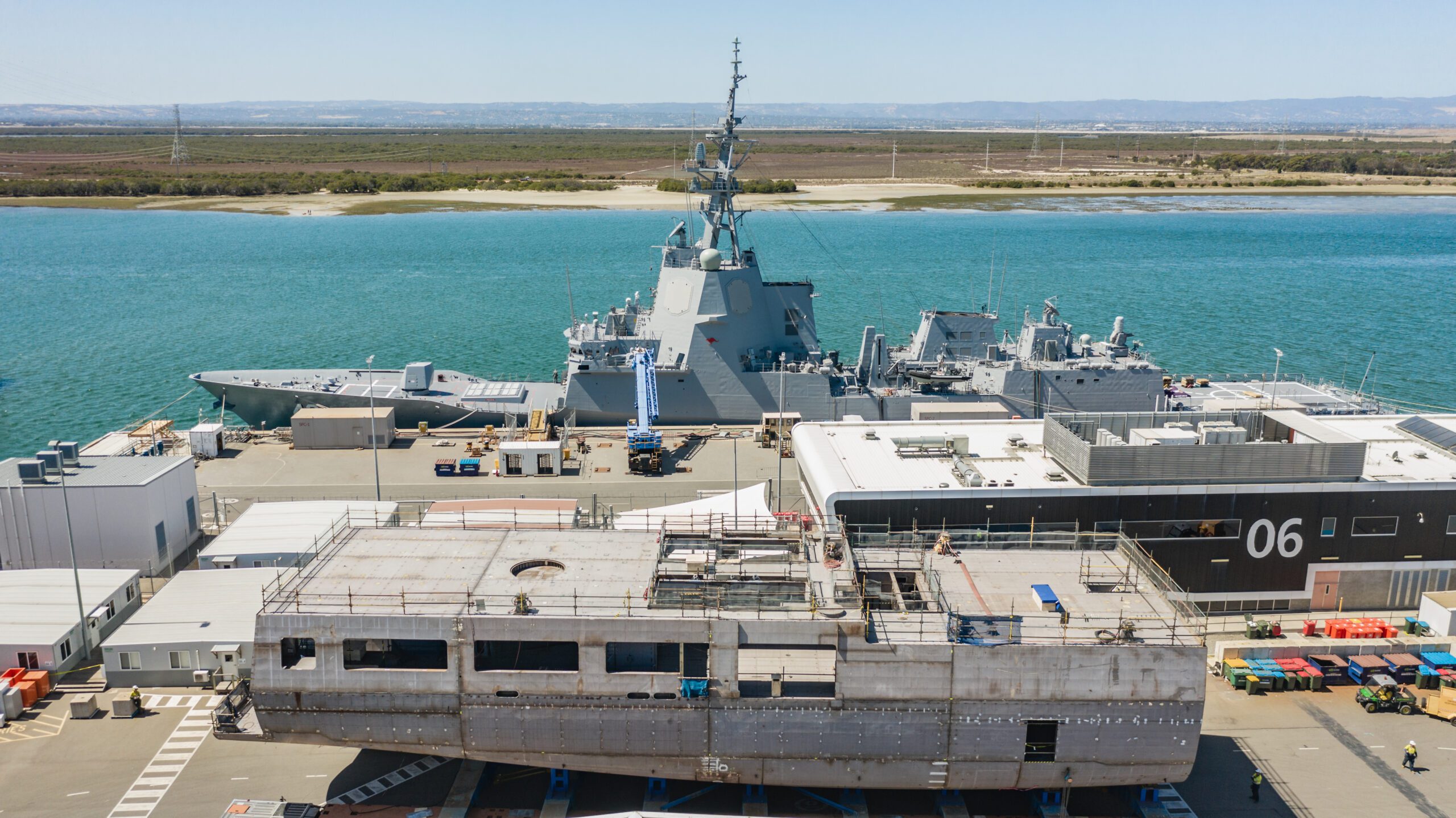 Osborne Naval Shipyard Australian Naval Infrastructure